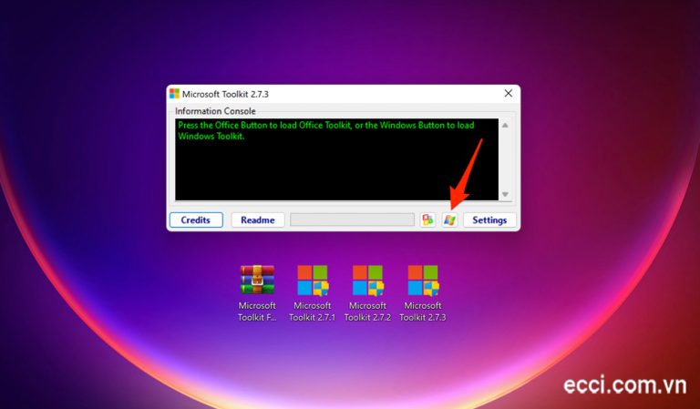 Tải Microsoft Toolkit 2.7.3 bản mới nhất 2025, Active Win và Office | ECCI
