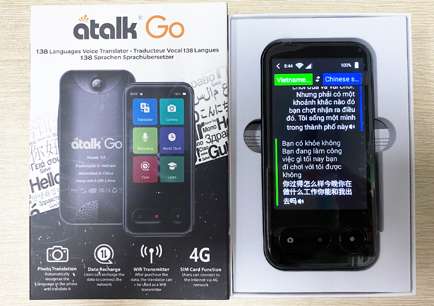 Có nên mua máy phiên dịch cầm tay Atalk Plus và Atalk Go? | ECCI
