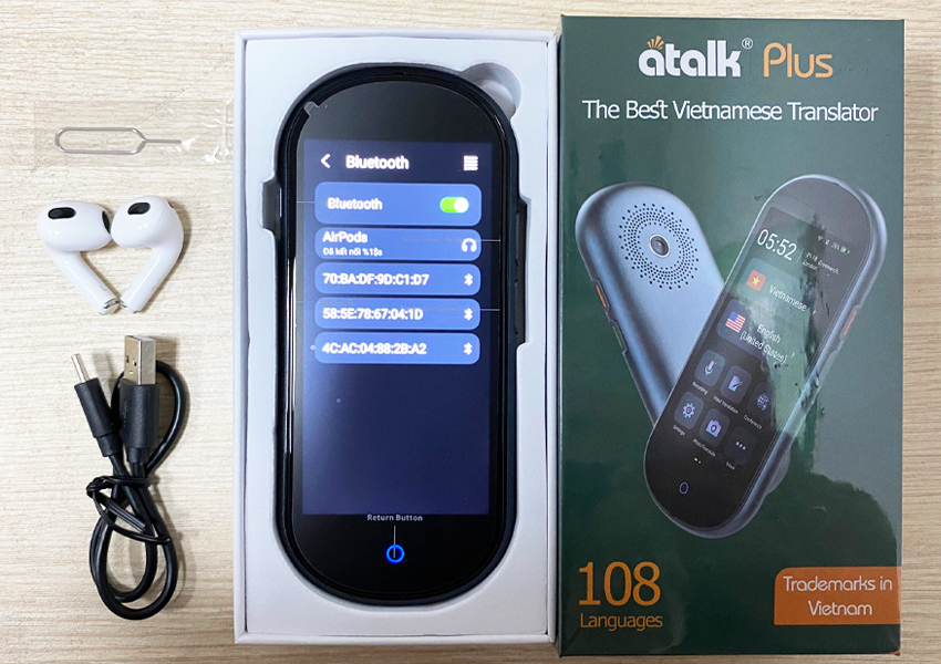 Có nên mua máy phiên dịch cầm tay Atalk Plus và Atalk Go? | ECCI