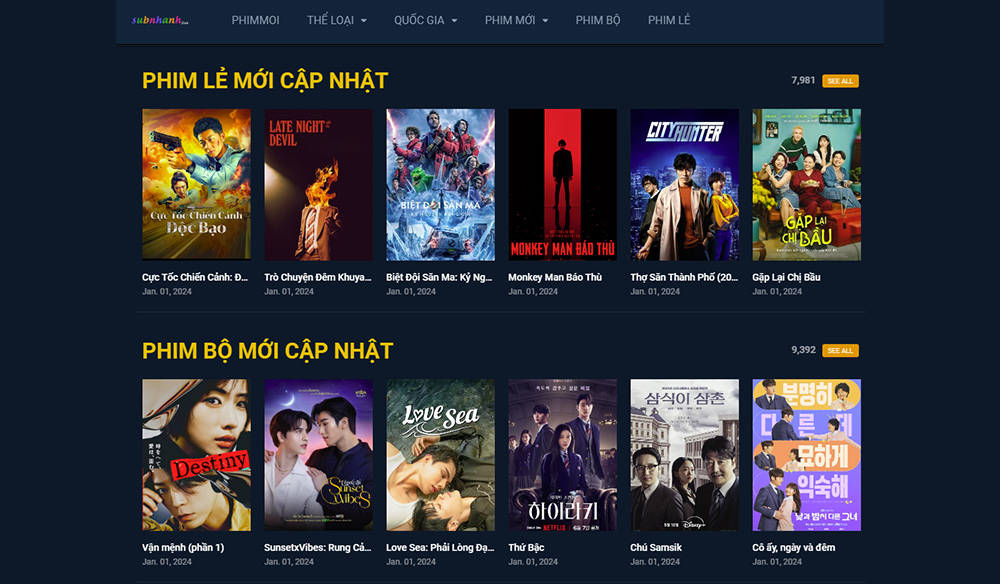 Top các website xem phim miễn phí chất lượng cao | ECCI
